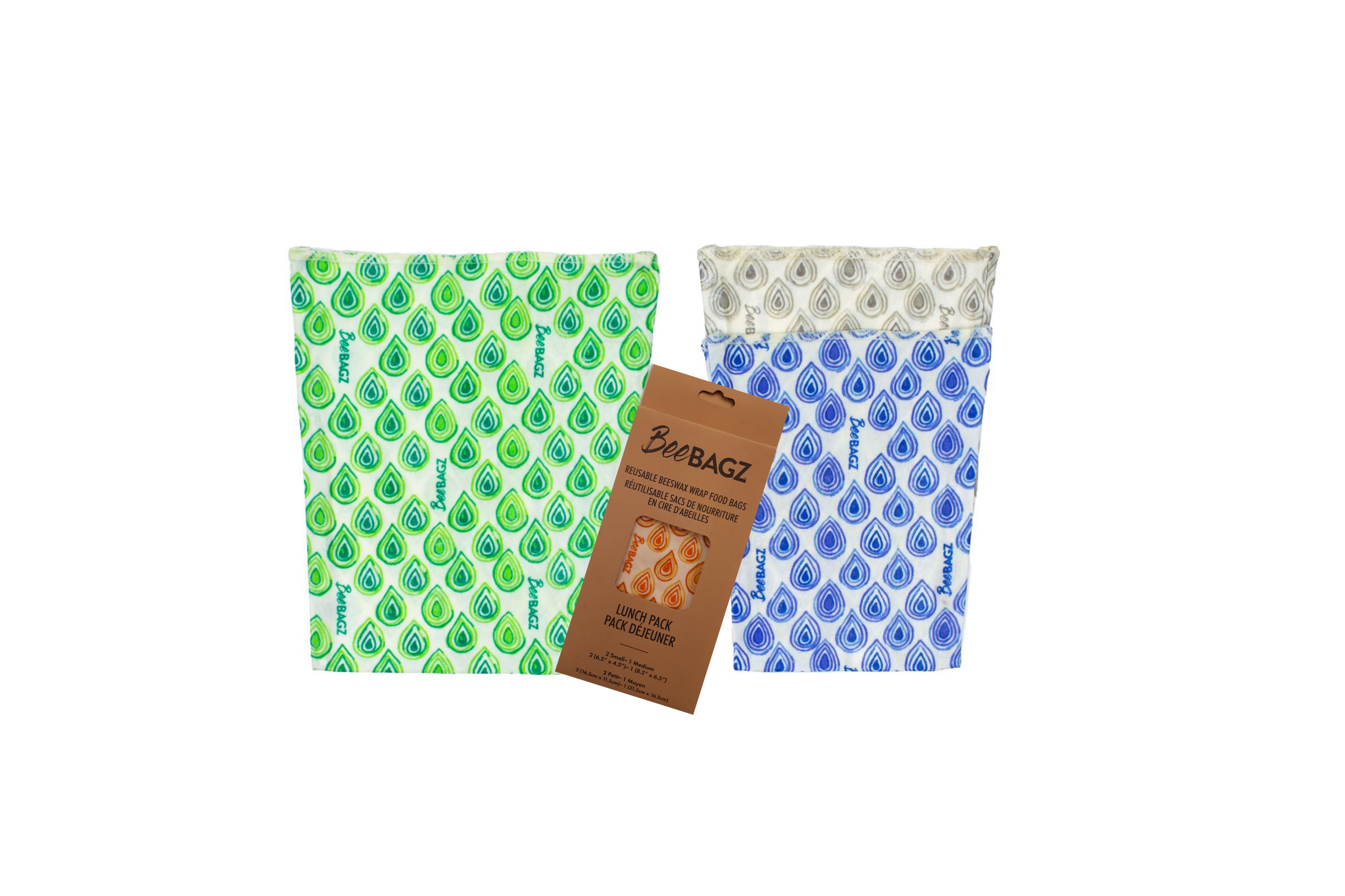 Beeswax Wrap | Reusable Food Storage Bags - BeeBAGZ – Beebagz